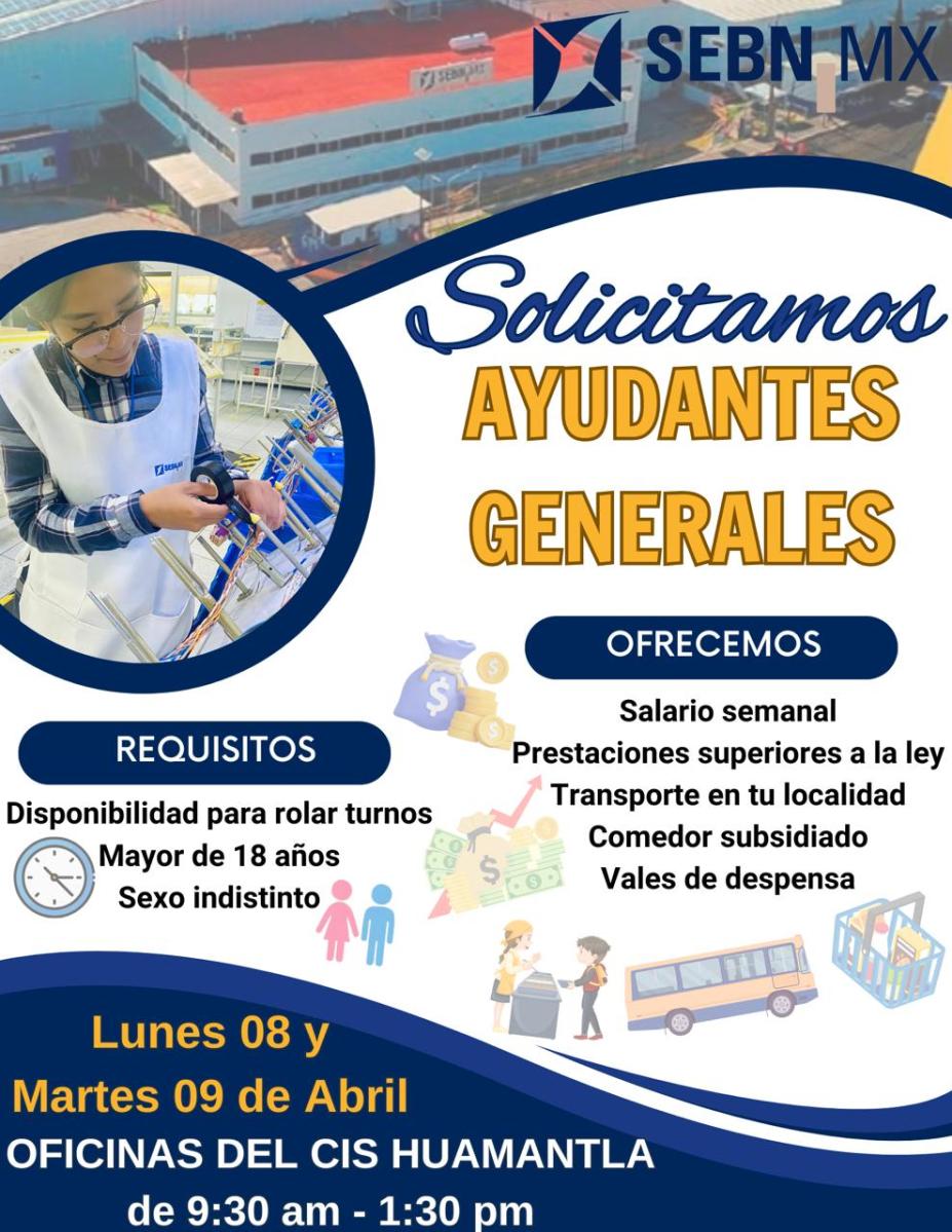 GOBIERNO MUNICIPAL DE HUAMANTLA ANUNCIA OPORTUNIDAD LABORAL COMO ...